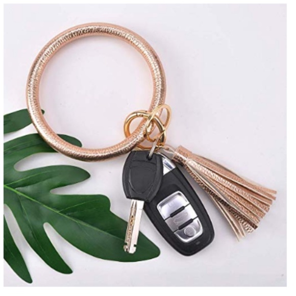Boutique | Accessories | Wristlet Keychain Bracelet Bangle Keyring ...